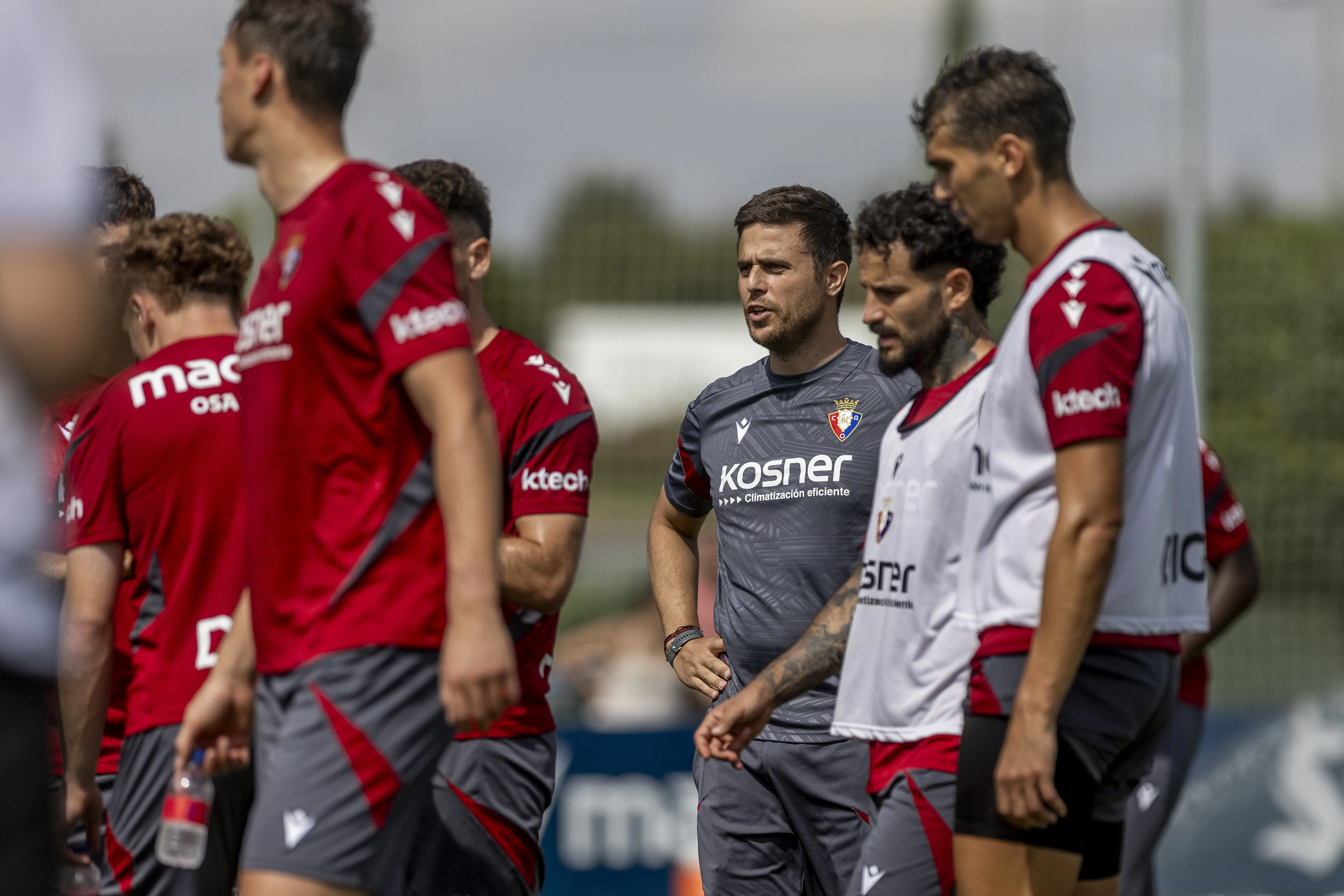 Osasuna regresa a los entrenamientos y comienza a preparar el encuentro ...