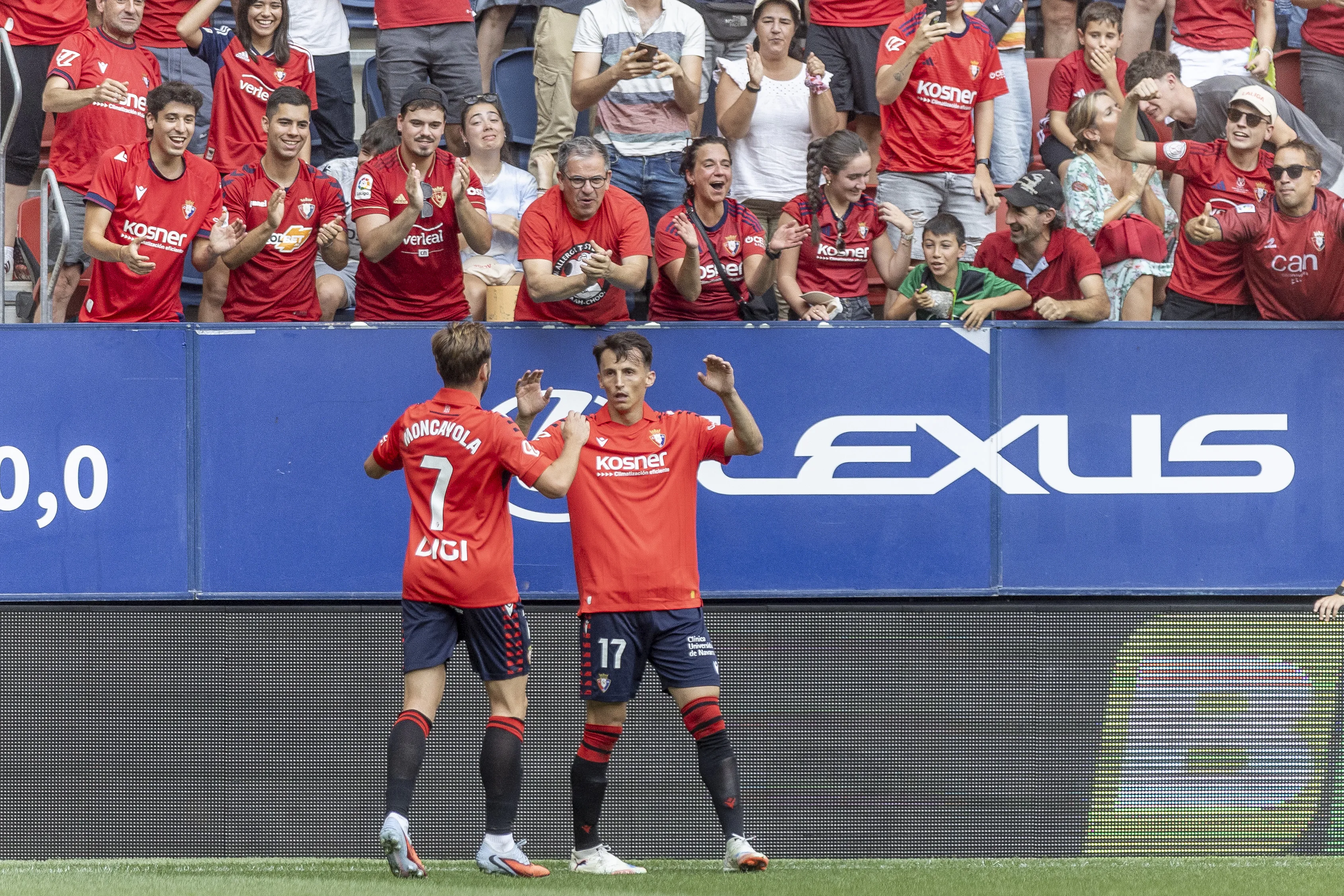 Osasuna se estrena con una victoria en El Sadar (1-0) - Osasuna