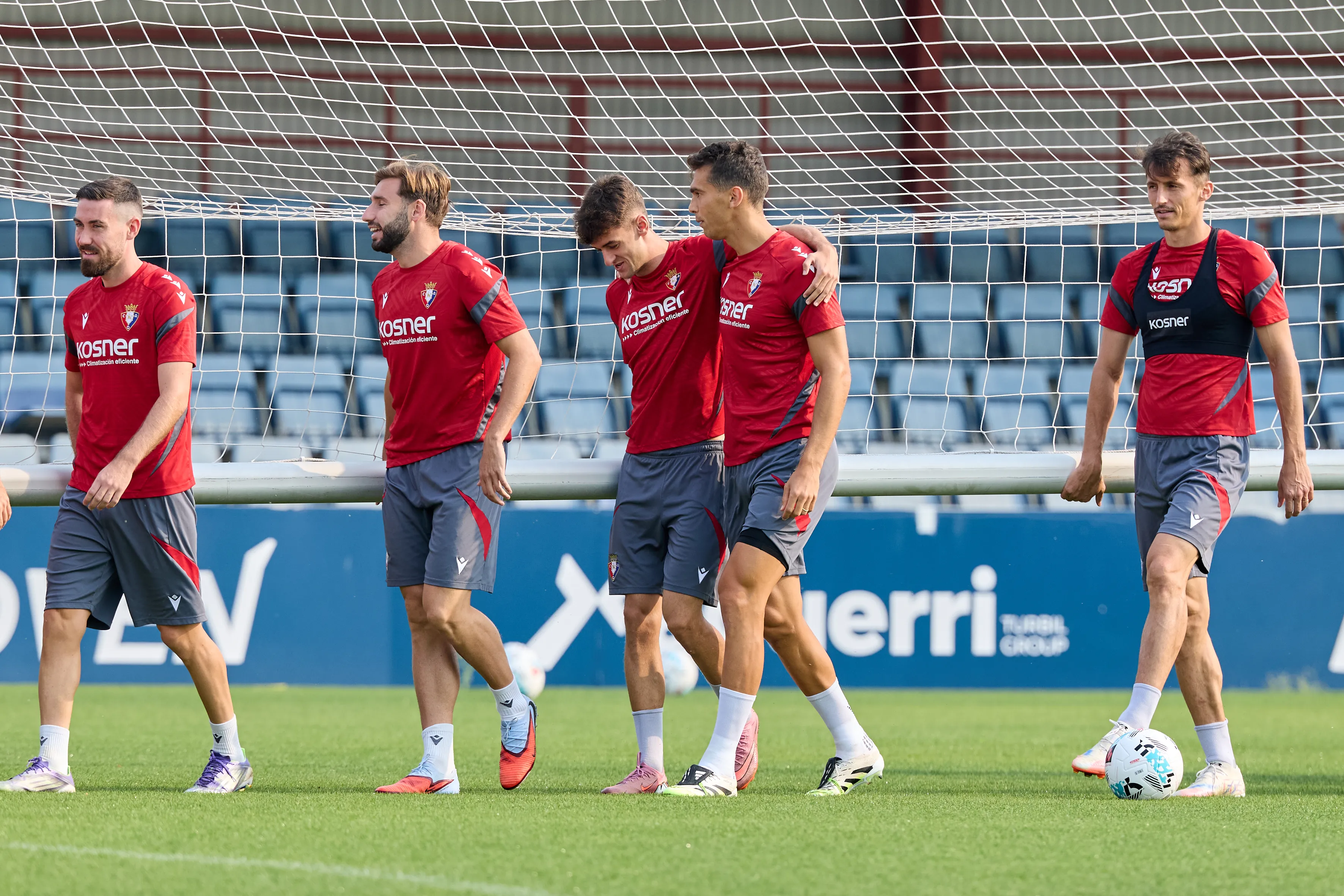 Osasuna se entrena en Tajonar a dos días de enfrentarse al Real Madrid ...